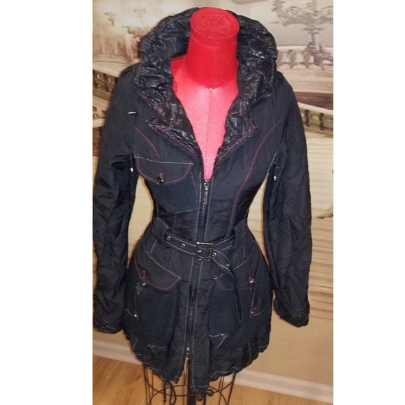 Nexx | Jackets & Coats | Nexx Rare Black Red Jacket Coatblazer Dress ...